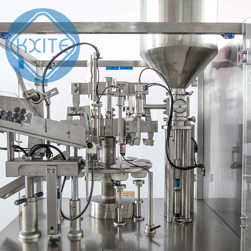 Aluminum Plastic Lami Tube Filler Closer Machine for Skin Cream ...